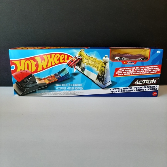 Mattel | Other | Hot Wheels Action Electric Tower Playset New Car Track ...